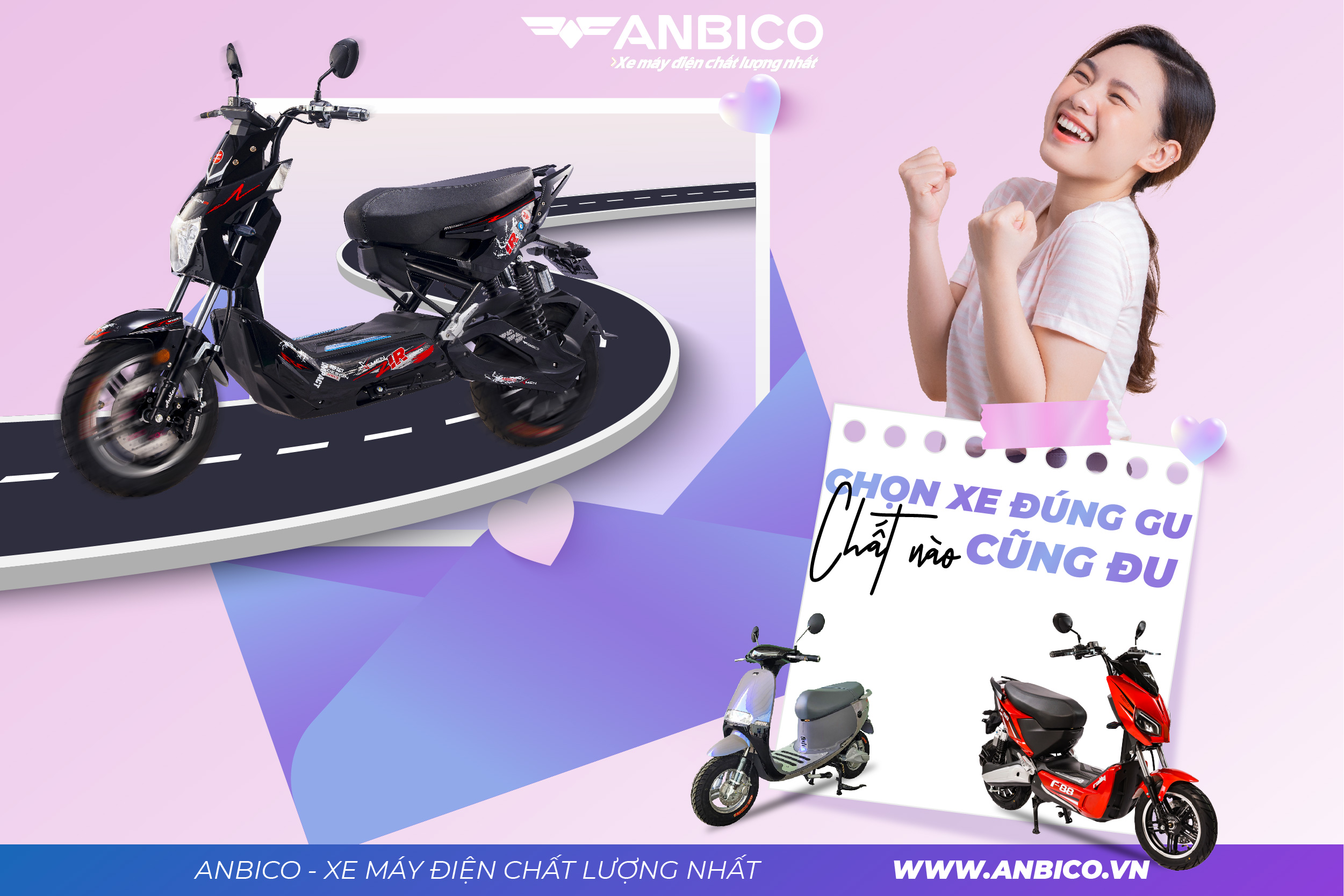 Lựa chọn xe máy điện thời trang hay chất lượng? - Anbico E-bike