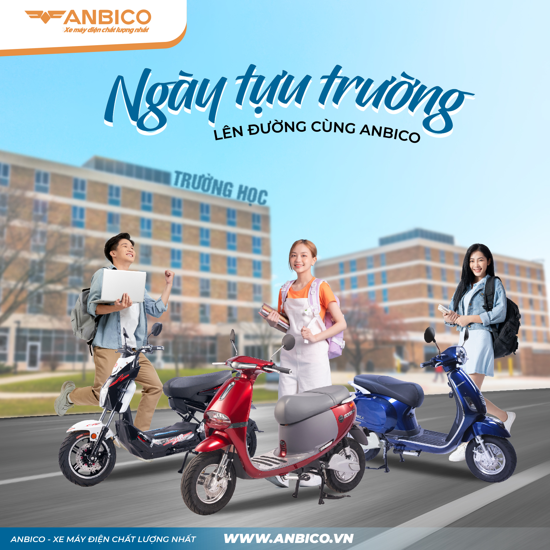 Gợi ý mẫu xe điện hot trend 2024 cho học sinh mùa tựu trường - Anbico E ...